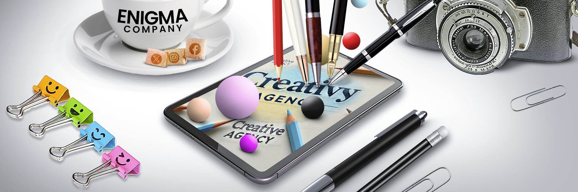 Enigma – Agence Créative : Solutions Pros & Particuliers